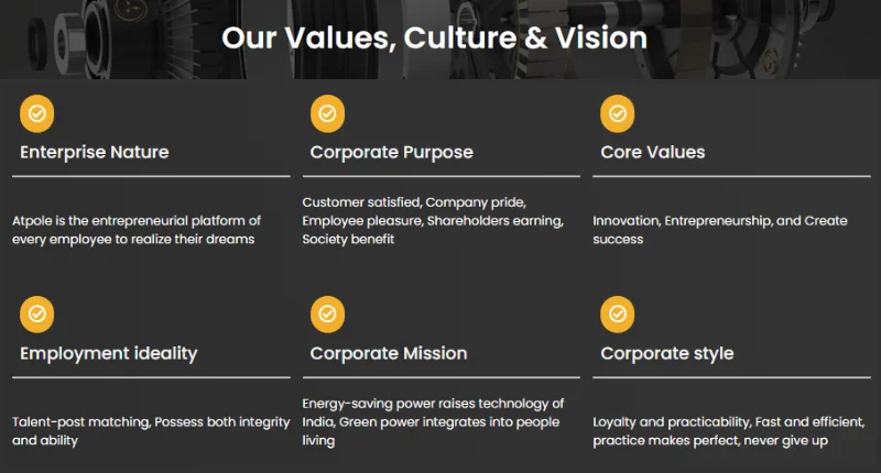 Our Values, Culture & Vision | ATPOLE Technologies Private Limited